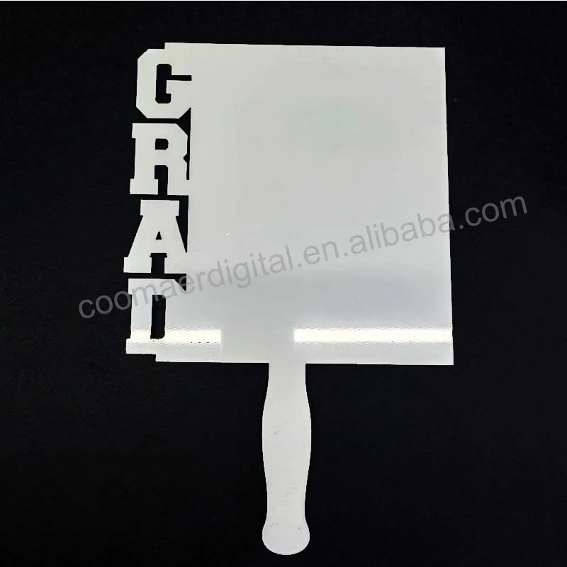 Custom Shape Grad Paddle 2023 Sublimation Blank MDF Photo Memorial ...