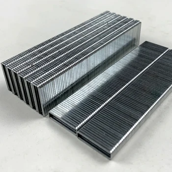 Galvanized Staples Silver Colour Golden 422j Series Wire Nail Staples ...