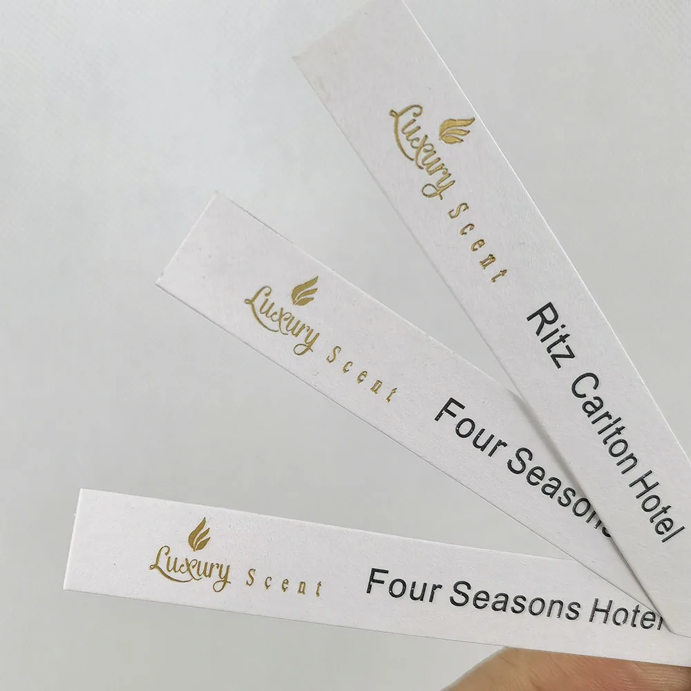 Custom Fragrance Paper Strips - Perfect for Perfume Testing