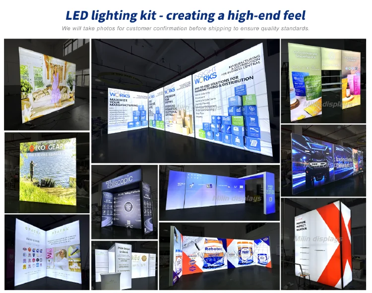 Portable Aluminum Backlit Display - Heavy Duty LED Light Box