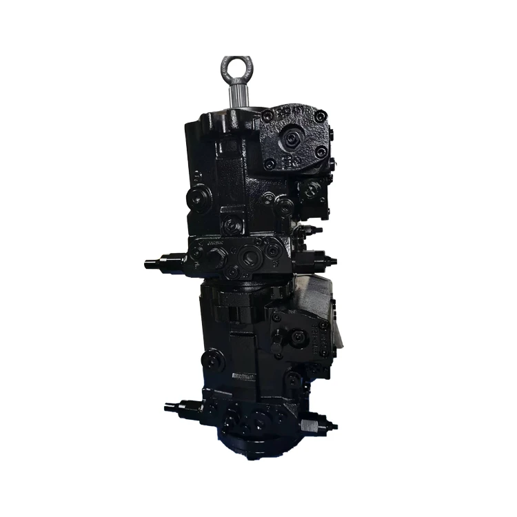 Hydraulic A4vg Series A4vg56 Double Pump Rexroth Axial Piston Variable ...