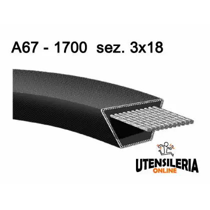 V-belt section 13x8 A67-1700| Alibaba.com
