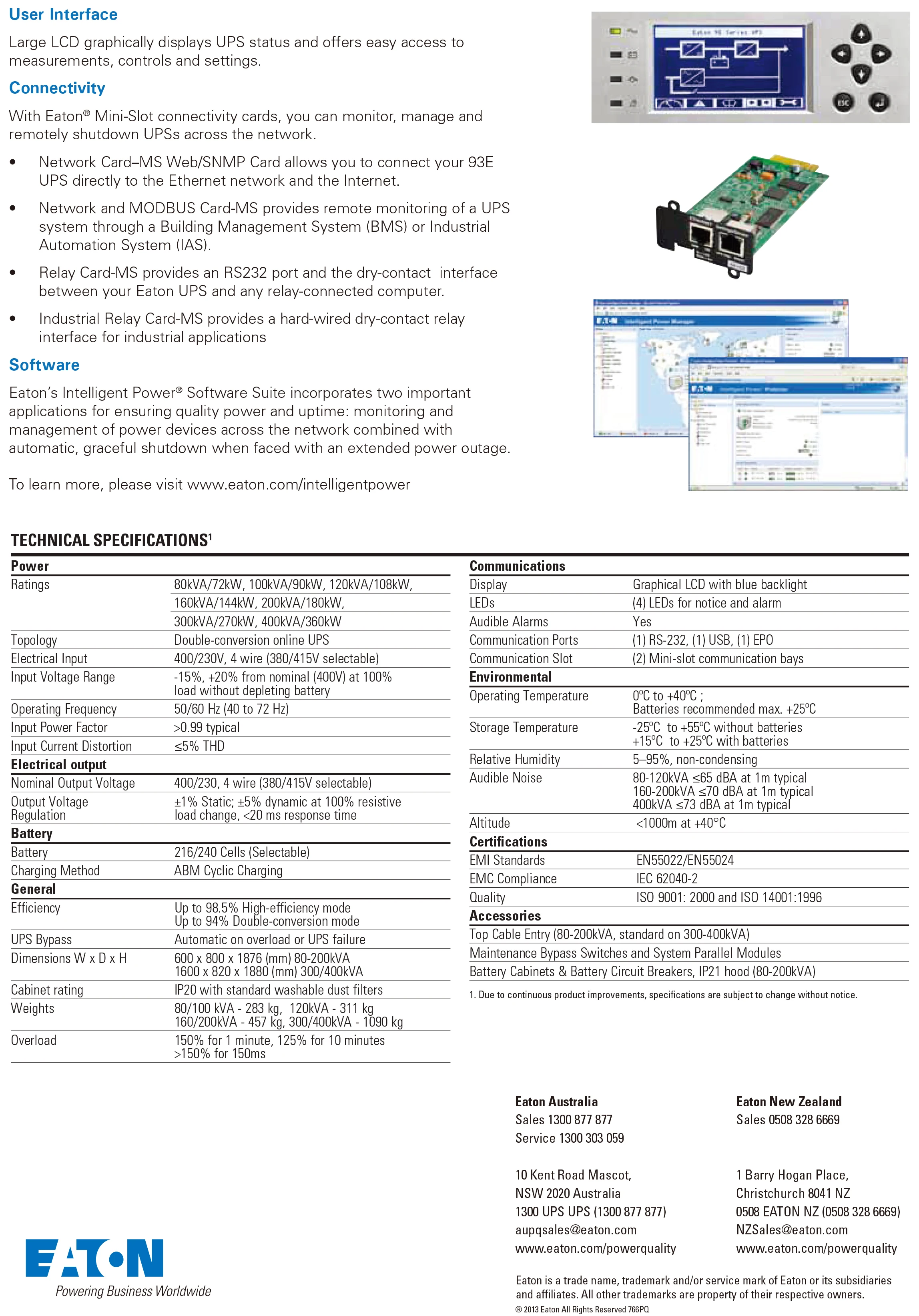 Eaton 93E UPS - Reliable Power Solutions for Networking