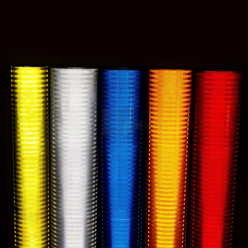 Free Sample Durable Self Adhesive Pet Micro Prism Reflecting Tape ...