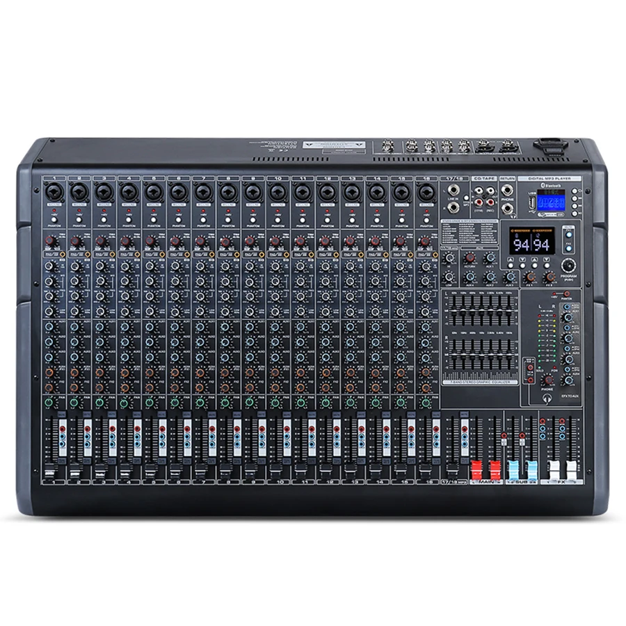 Biner Pg18 Built-in 7-segment Balanced Adjustment 18 Channels Audio ...