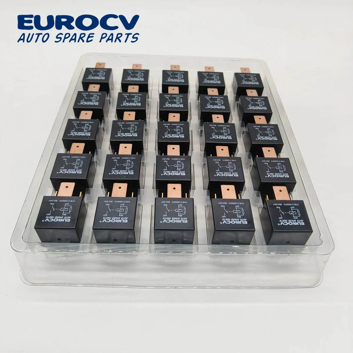 Spare Parts For Volvo Trucks Voe 20390648 21255974 Relay 4 Pin 24v 80a ...