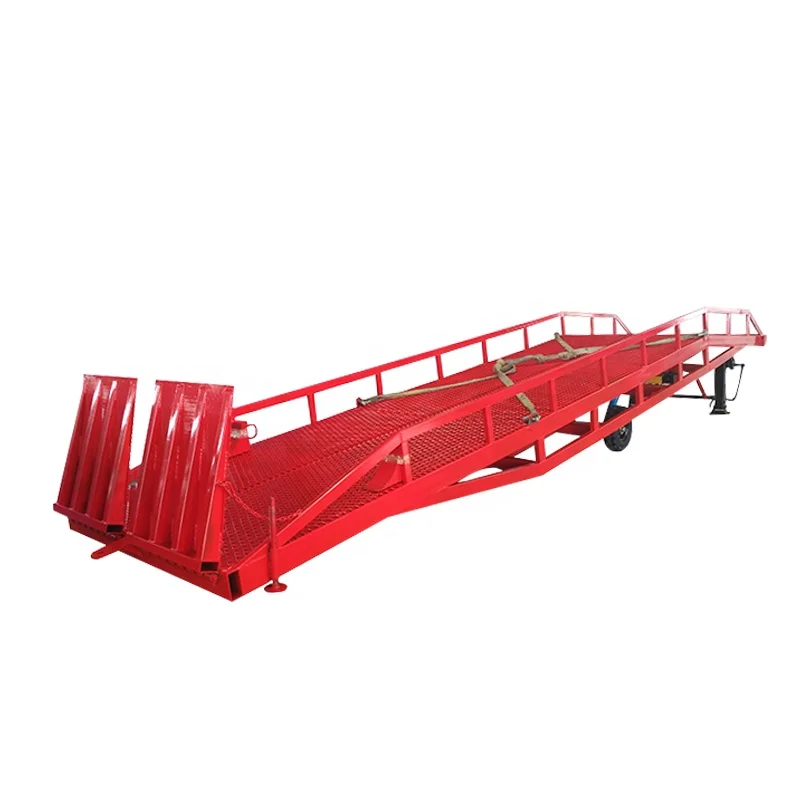 10 ton hydraulic dock leveling machine boarding bridge container ...
