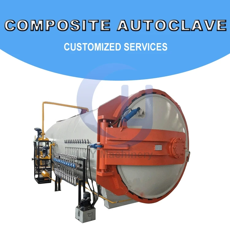 Large Diameter Full Automatic High Pressure Autoclave
