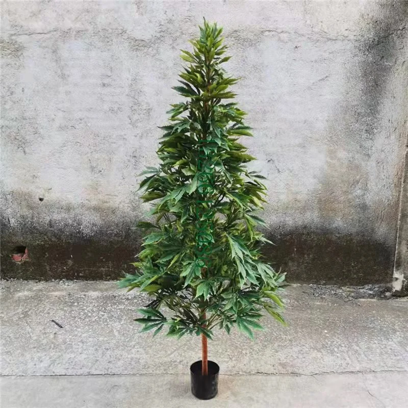 Faxu Marijuana Plants Fake Hemp Plant For Home Decor - Buy Faxu ...
