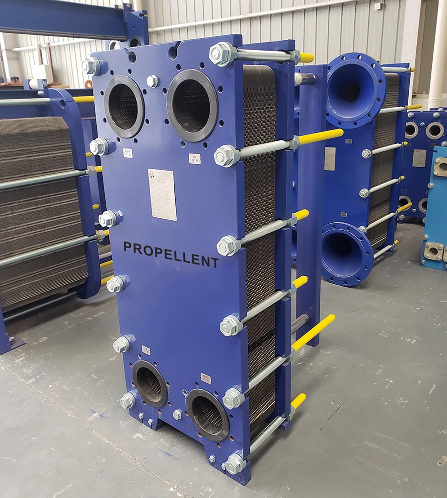 Circulating Water And Condensate Water Plate Heat Exchanger For Water ...