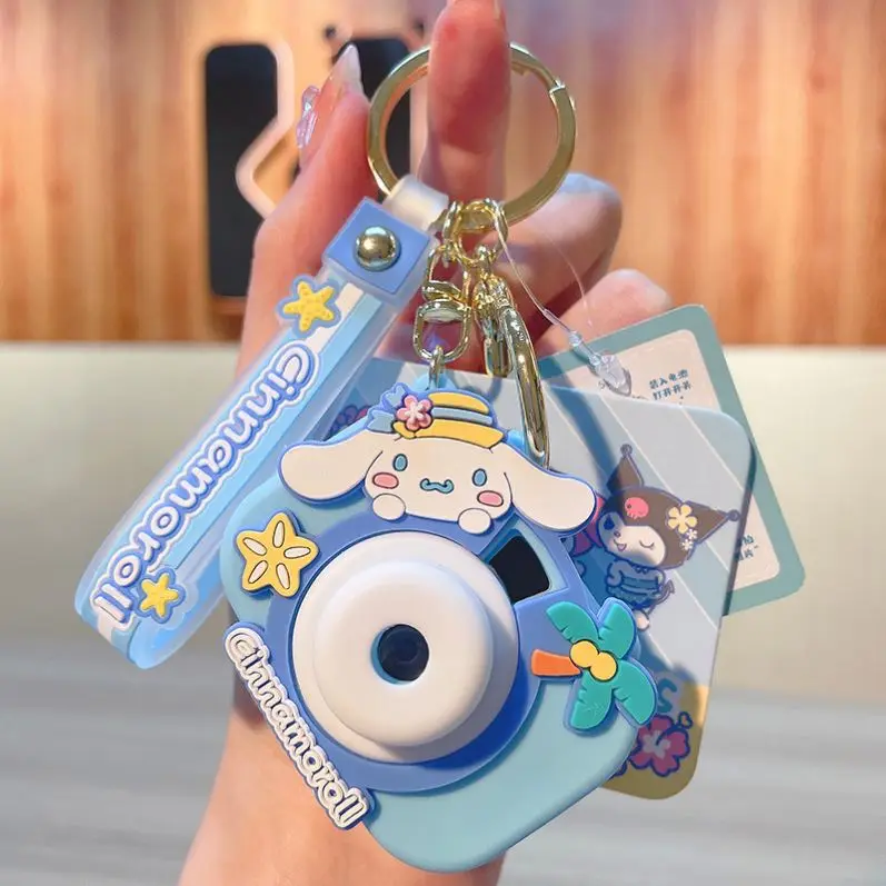 Wholesale Cute Kuromi Projection Camera Sanrio Keychain Women Bag ...