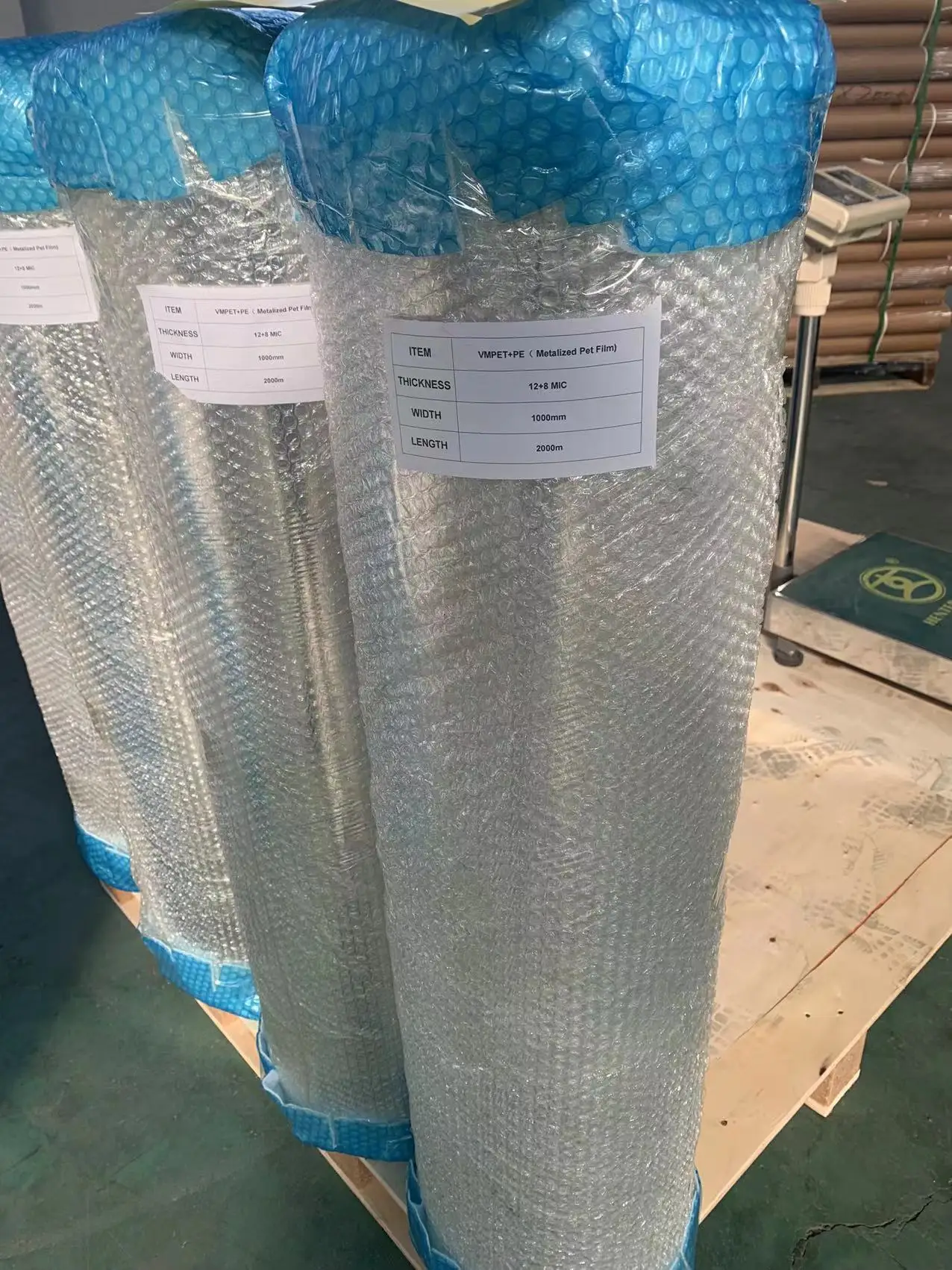 Aluminum Foil Opp Pe Vmpet Laminated Film For Floor Heat Insulation ...