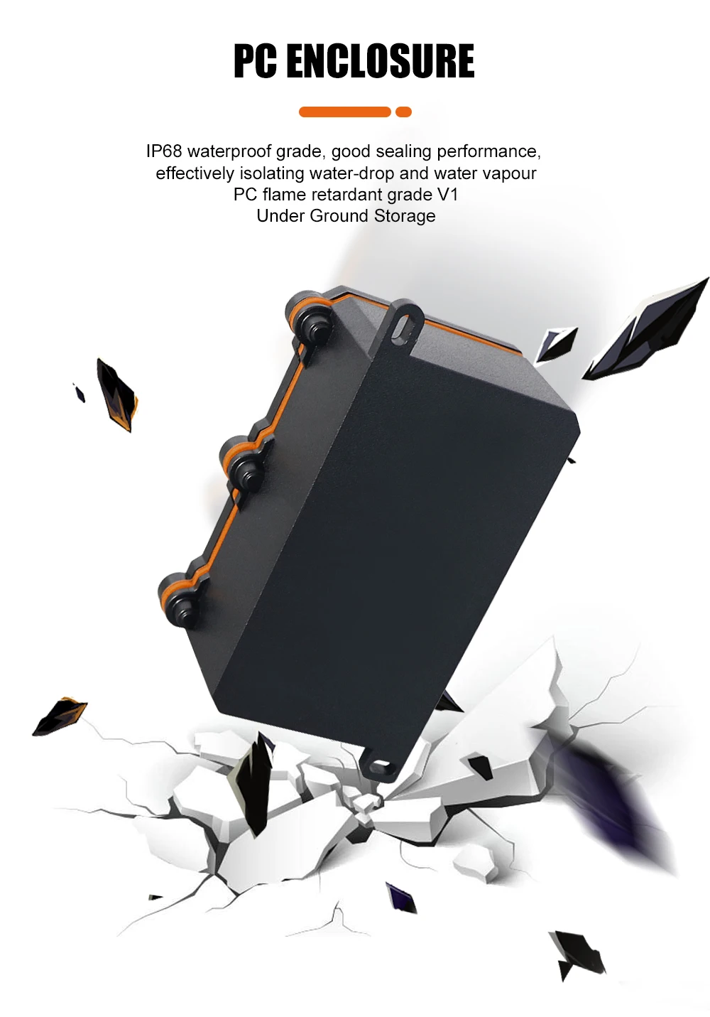 SZOMK IP68 Waterproof Junction Boxes - Flame Retardant