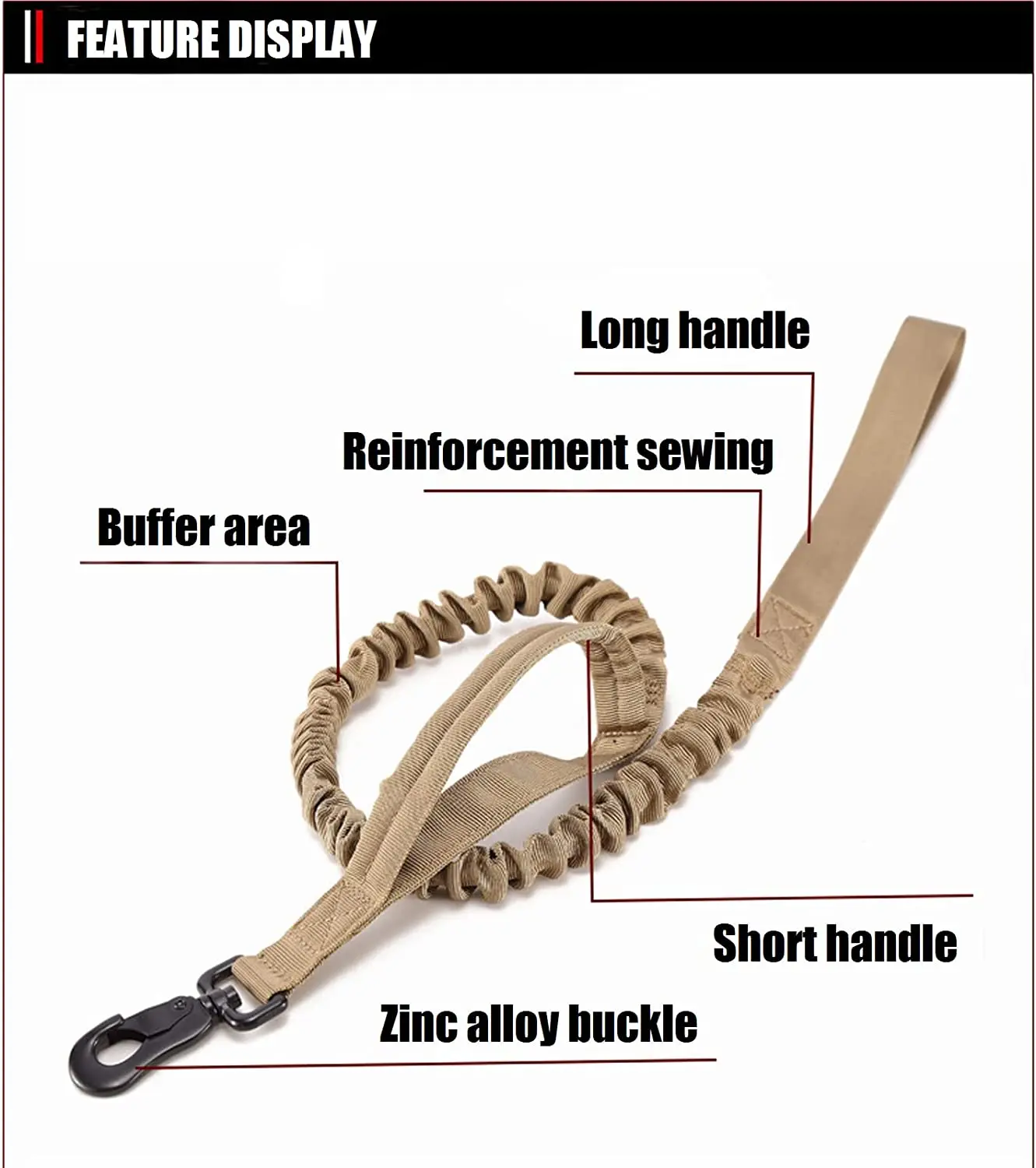 Wholesale Customized Heavy Duty Nylon Adjustable Easy Control Dog Leash ...