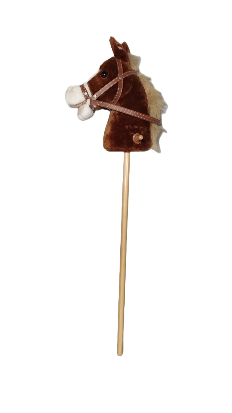 OEM ODM Hobby Horse Stick - Realistic Plush Toy for Kids