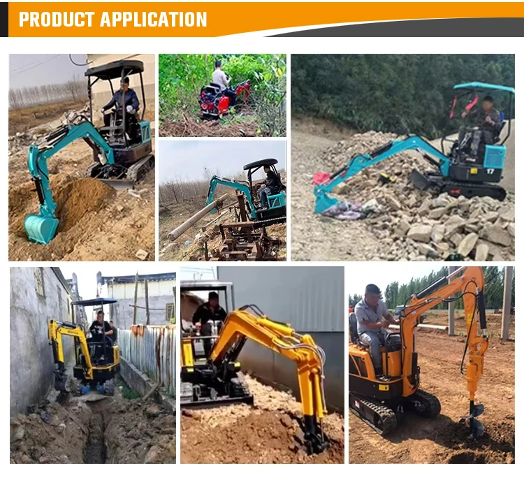 Mini Excavators with EPA Engines - 1.5 Ton Crawler Diggers