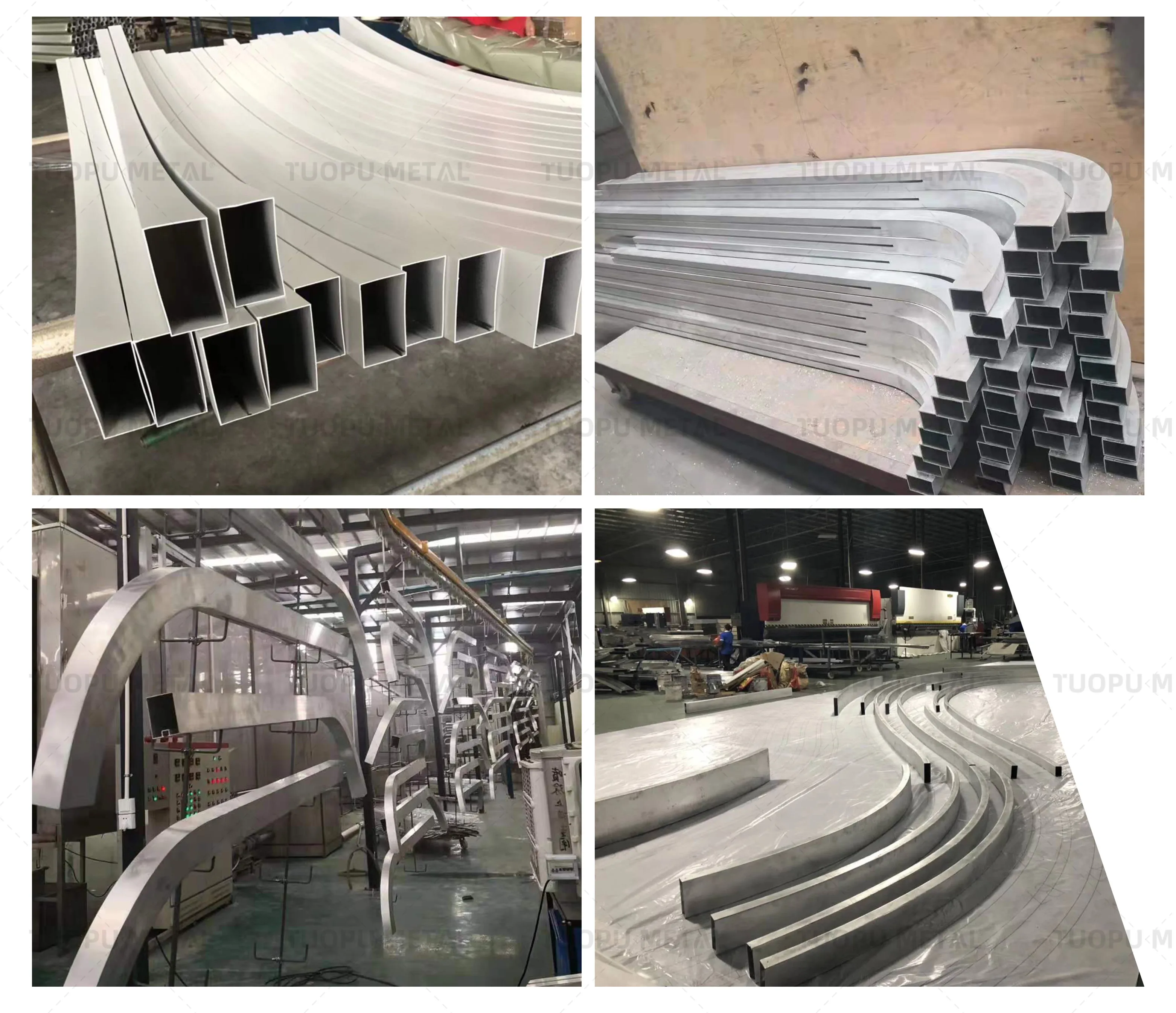 Wood Grain Color Ceiling Facade Decorative Panels by TOP METAL