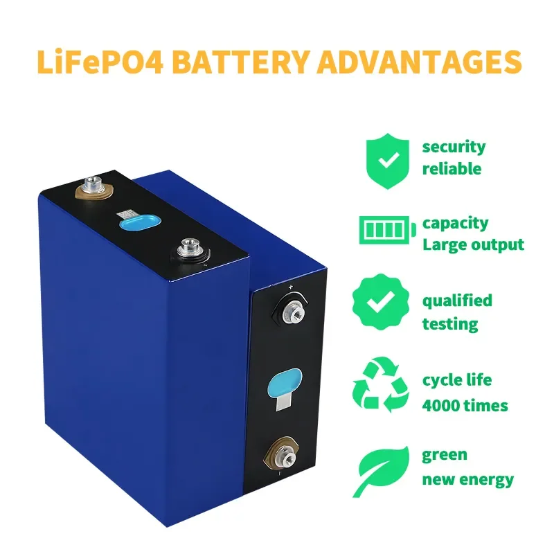 Lifepo Cell Lifepo4 Bms12v 48v Energy Storage Lifepo4 Battery 3.2v 100ah Lithium Ion Batteries ...