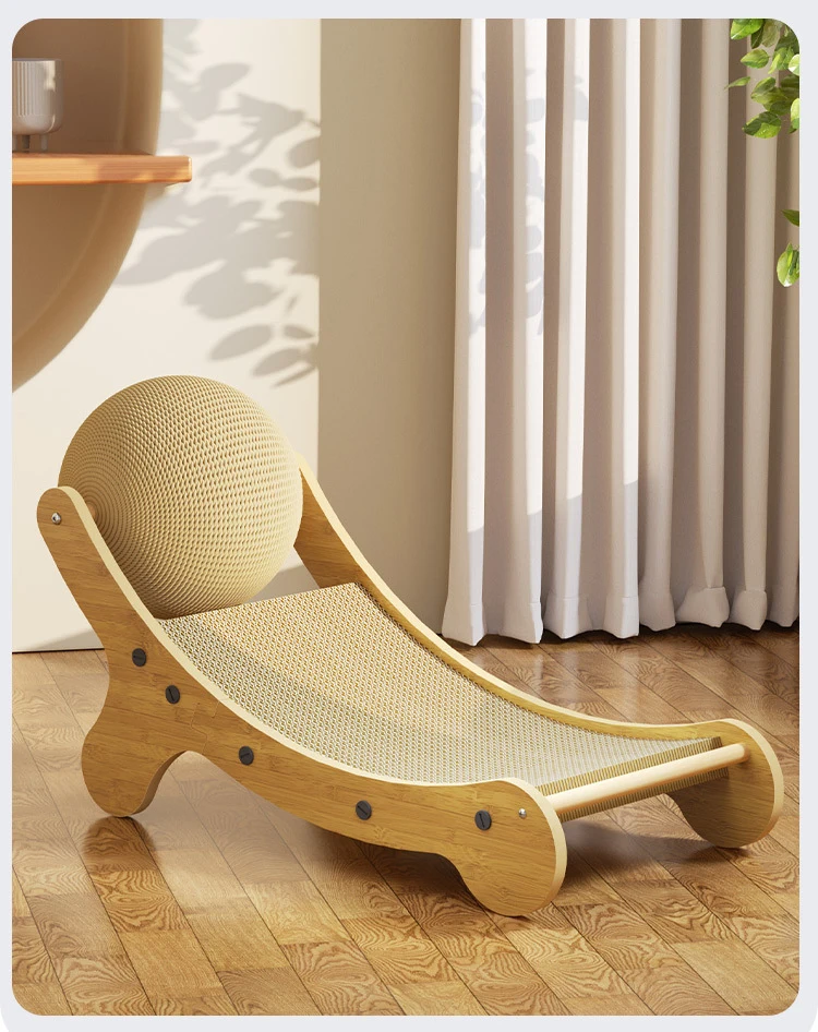 wholesale Hemp rope climbing frame cat scratching column, durable cat ...