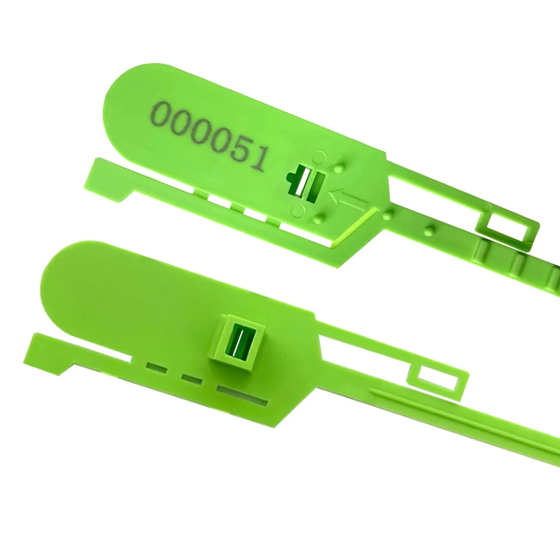 Custom Assurance Security Seal Plastic Security Strap Seal With Bar ...