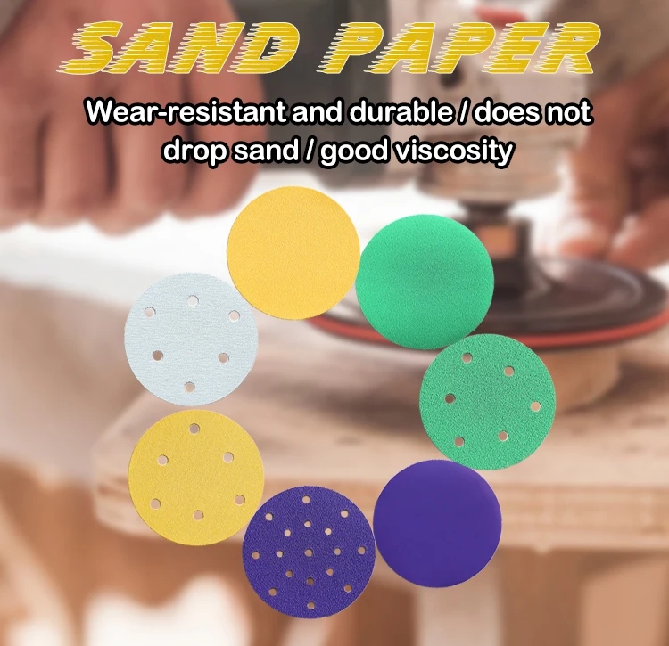 Wholesale Random Orbital Variety Pack Premium 5 Inch Abrasive Sanding ...