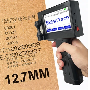 Not Encrypted Handheld Inkjet Printer Intelligent Production Date Food ...
