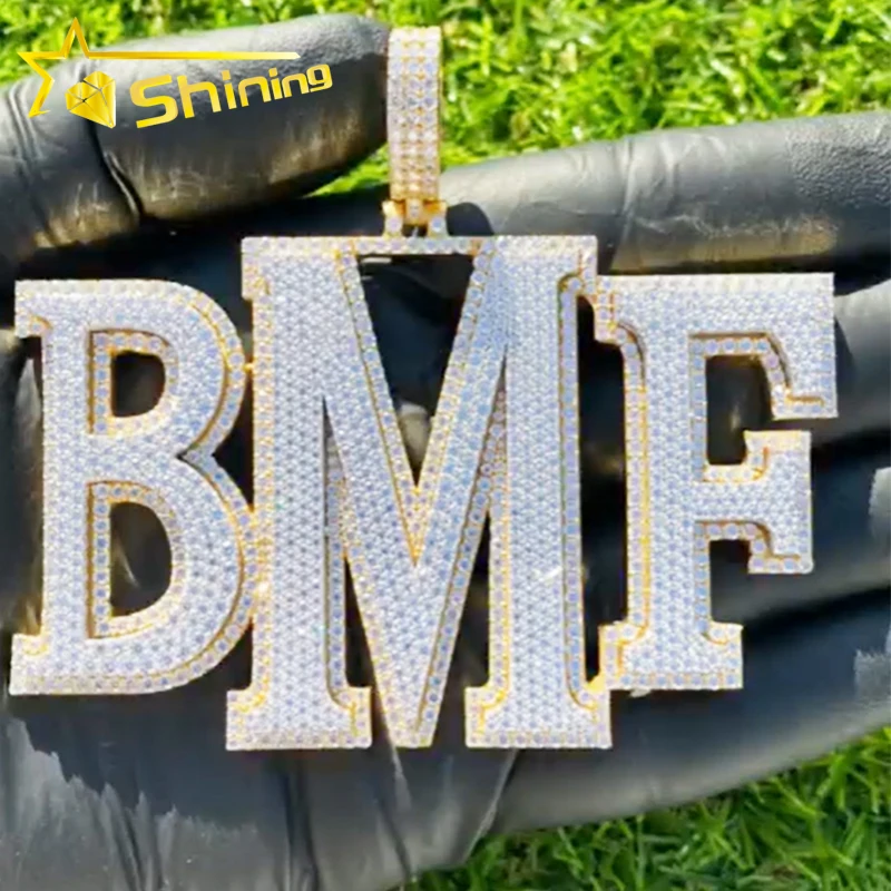 Custom Luxury Iced Out Jewelry Little Boy With Money Bag Pendant Pass ...