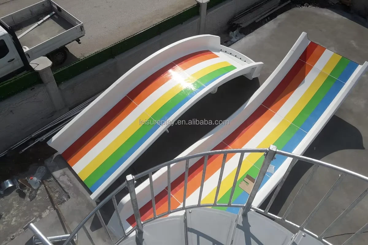 Colorful Safe Slide & Splash Pad Sprinkler Perfect Water Play Equipment ...