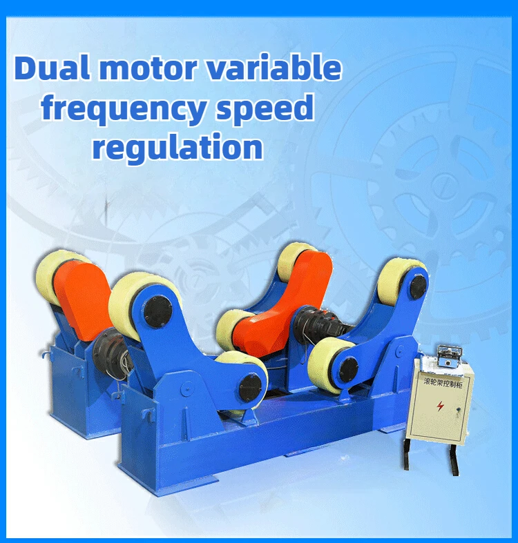 Turning Roll 10t Tank Rotator Welding Self Adjusting Roller Bed - Buy ...