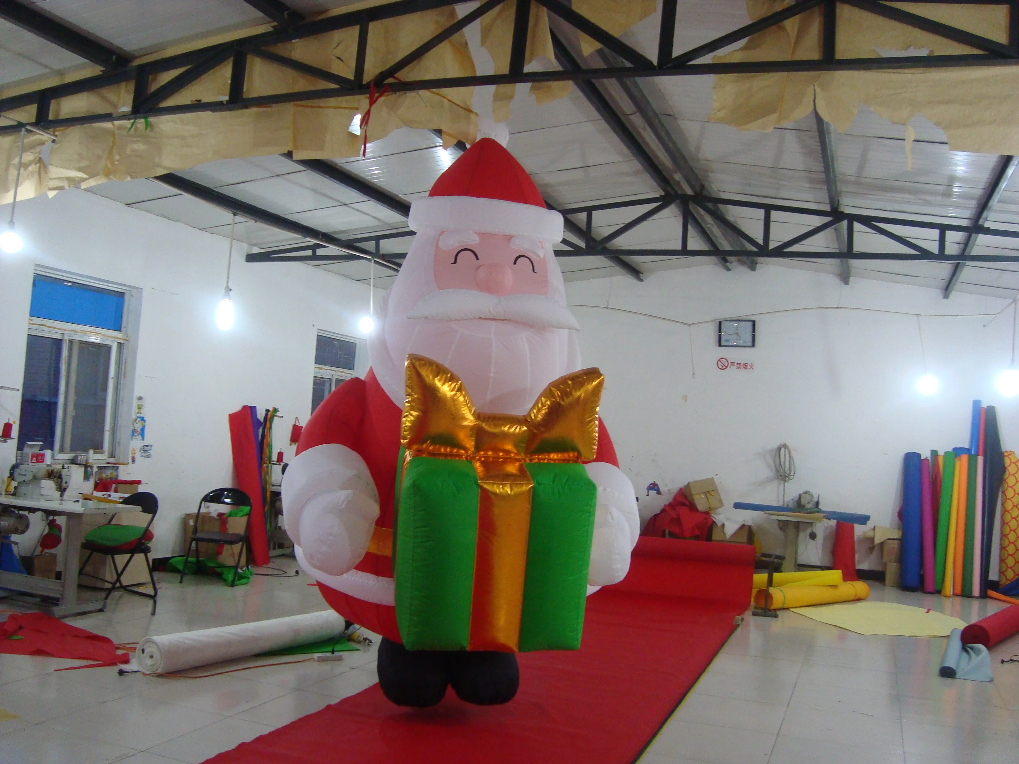 Lovely Giant Custom Logo Size Inflatable Character Model For Event ...