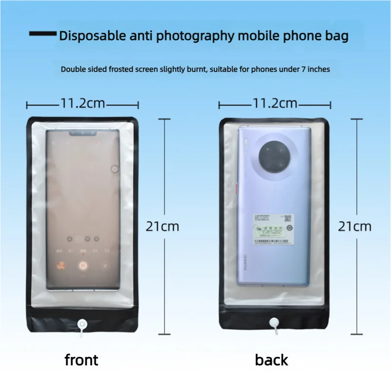 Anti Camera Magnetic Lockable Phone Pouch - Secure Mobile Phone Bag for ...