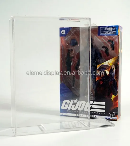 Custom Clear Acrylic Display Case for Vintage GI JOE Figures