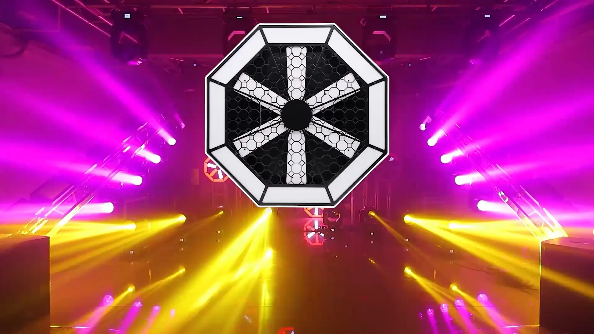 200w Big Windmill Background Stage Light Spinning Windmill Rotating Led ...