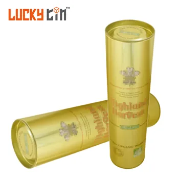 Custom Round Whisky Tin Box Wine Bottle Gift Boxes Metal Packing - Buy ...