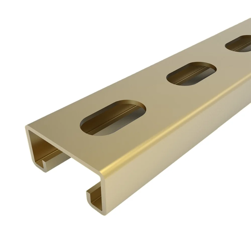 Unistrut P1001 Stainless Steel 316 304 Aluminum GI Pre-Galvanized C U ...