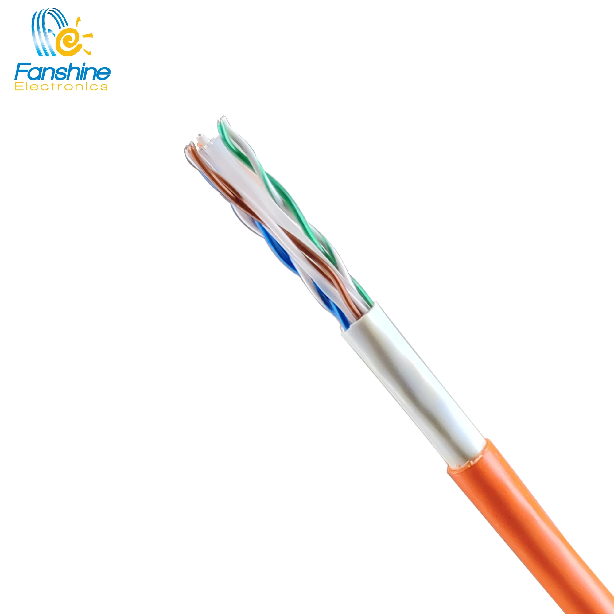 Fanshine Customizable Outdoor Cable Cat 6 Waterproof Pvc Pe Double ...