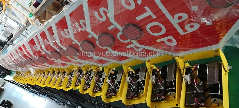Stop Sign Electric for School Buses with LED Warning Light - Durable ...