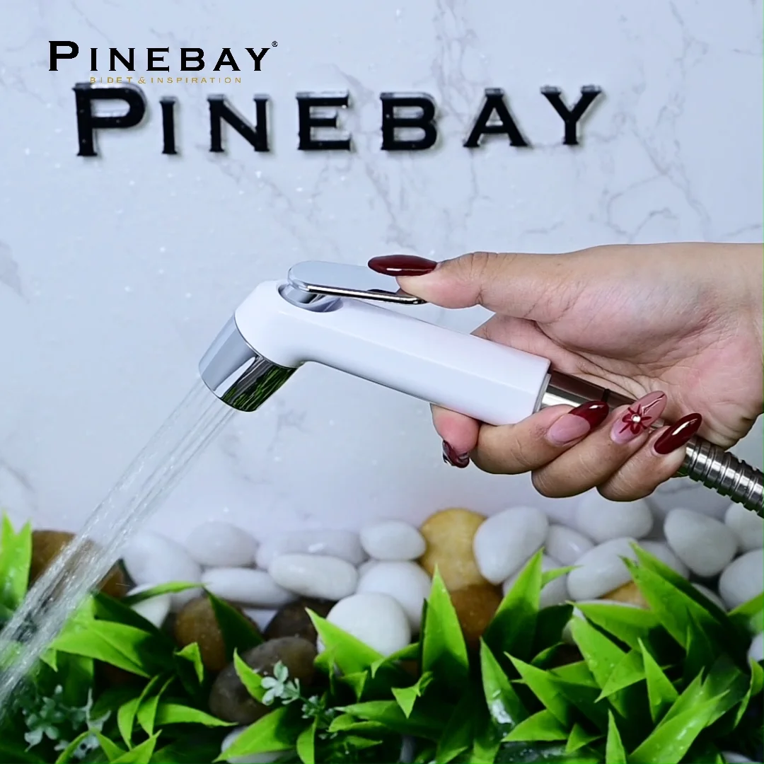 Pinebay New Modern Bathroom Handheld Bidet Shattaf Set Muslim Shower ...