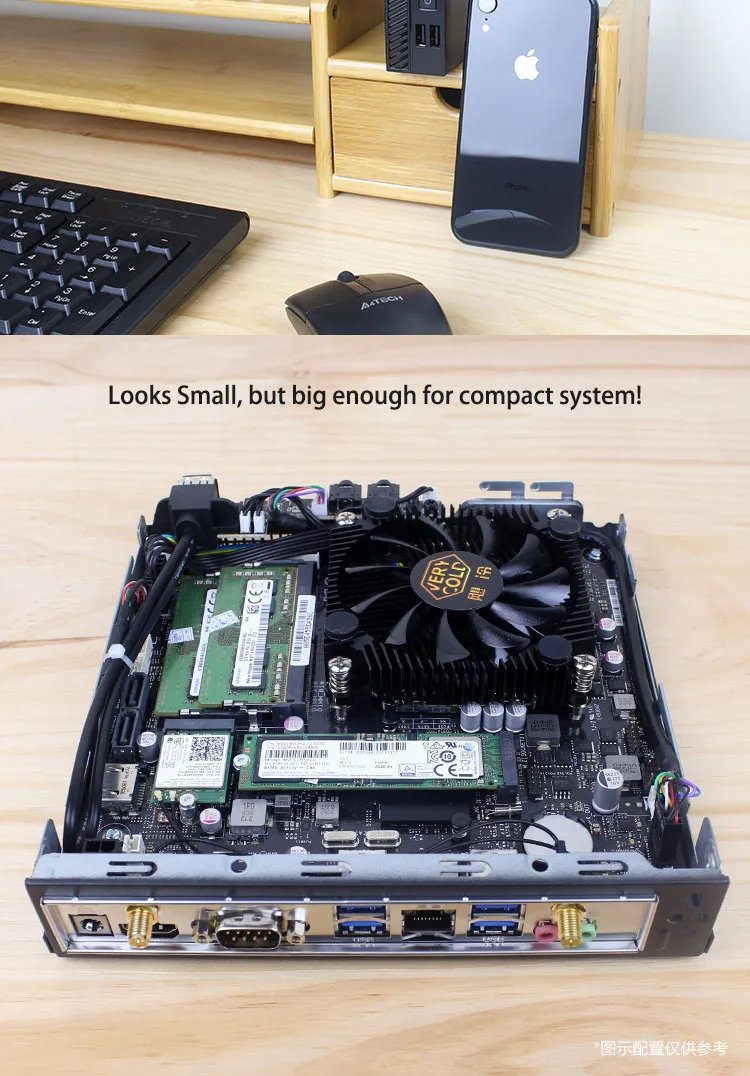 Thin Mini-Itx Chassis - SOHOO 1L Design for Pico Power