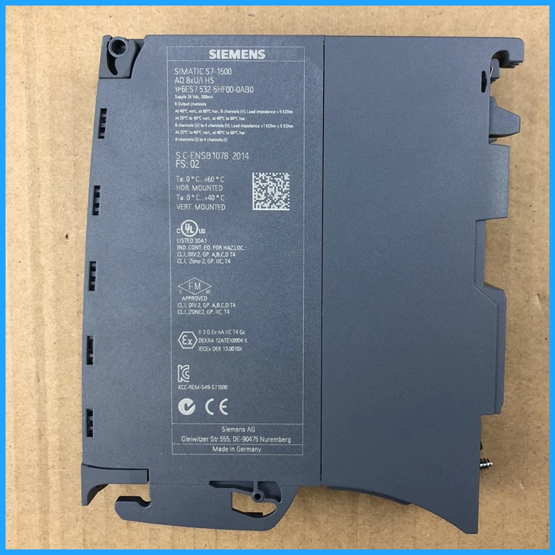 Simatic Sm532 Siemens Plc S7 1500 Analog Output Module 6es7532 5hf00