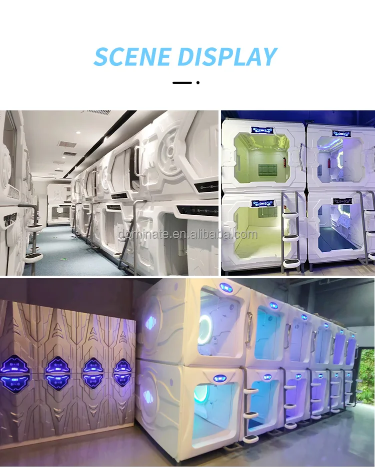 Hot Sale Double Soundproof Capsule Beds for Hotels - Modern Sleeping ...