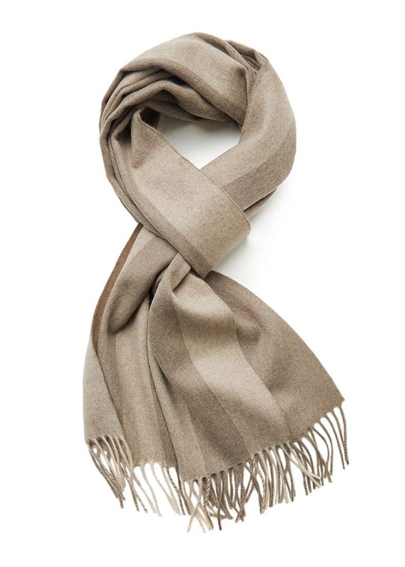 Inner Mongolian 60s Half Worsted 100% Real Pure Cashmere Scarf Custom ...