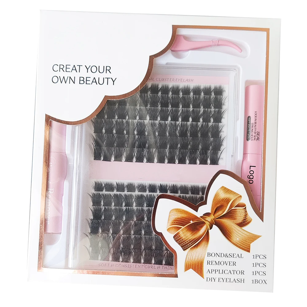 Grafting Segment Cluster Lashes Private Label Eyelash Cluster Lash ...
