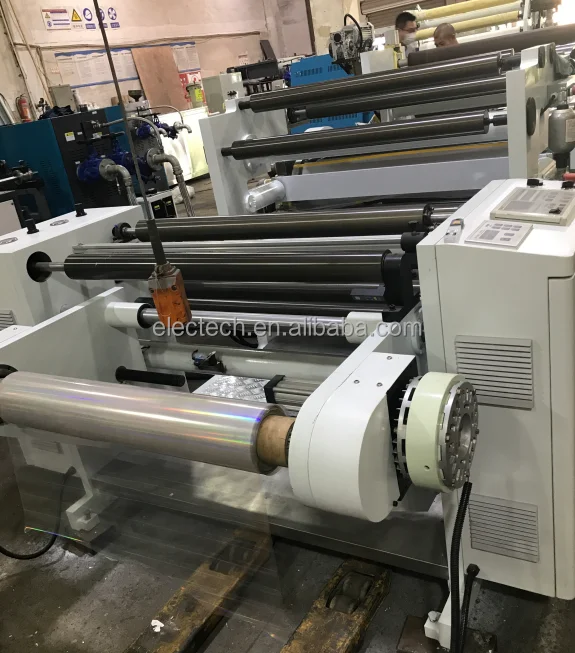 Metallized Pet Film Holographic Hard Embossing Machine Printer Hologram ...
