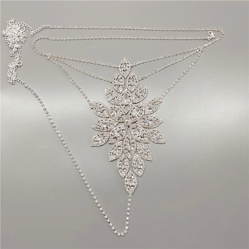 Luxury Flower Shape Bra And Thong Set Sexy Bralette Designer Rhinestone ...
