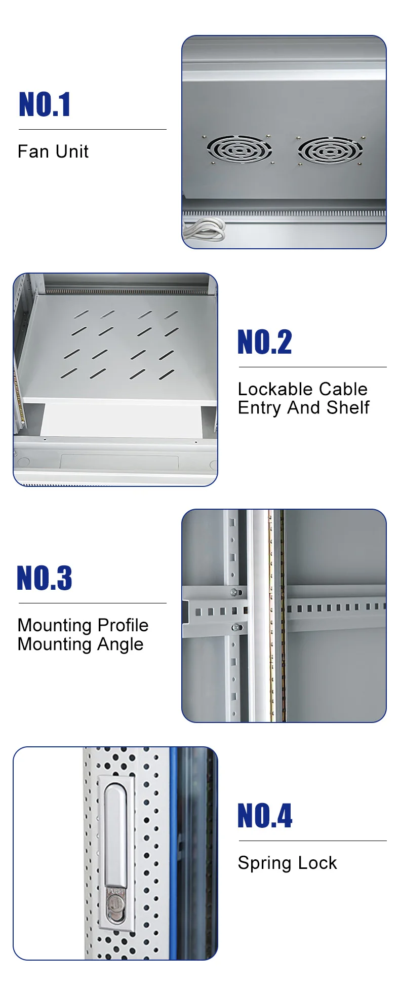 42U Server Rack Cabinet - Heavy Duty Data Center Solution