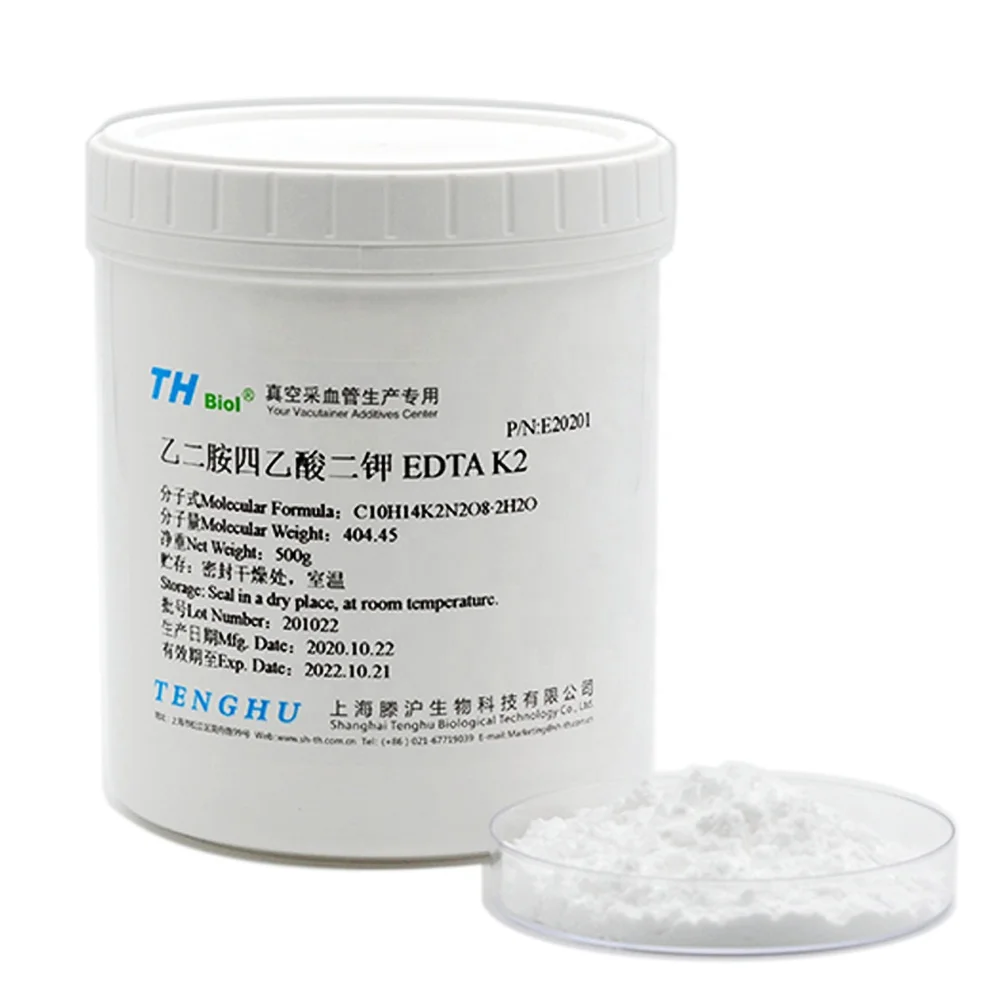 Vacutainer Tube Chemical Reagents EDTA K2 Powder 4ml