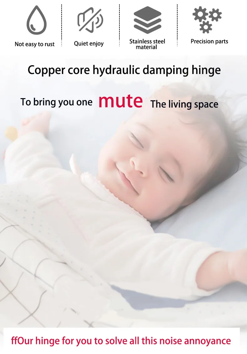 304 Stainless Steel Hinge Force Damping Hydraulic Buffer Spring,Chest ...