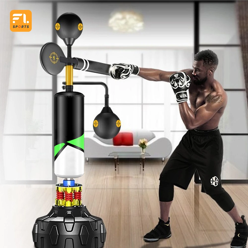Custom Boxing With Spinning Bar Punching Bags Free Sand Bags ...