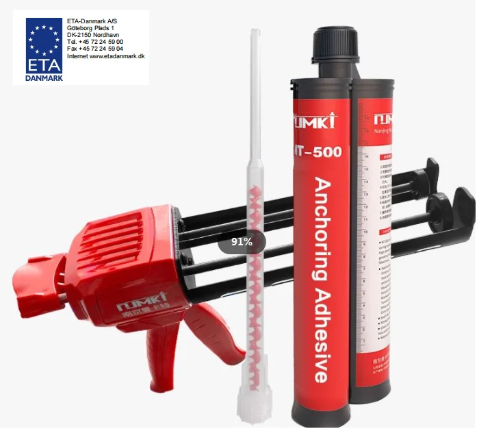 Re500 ETA Approved MT-500 Epoxy Resin Structural Anchoring System